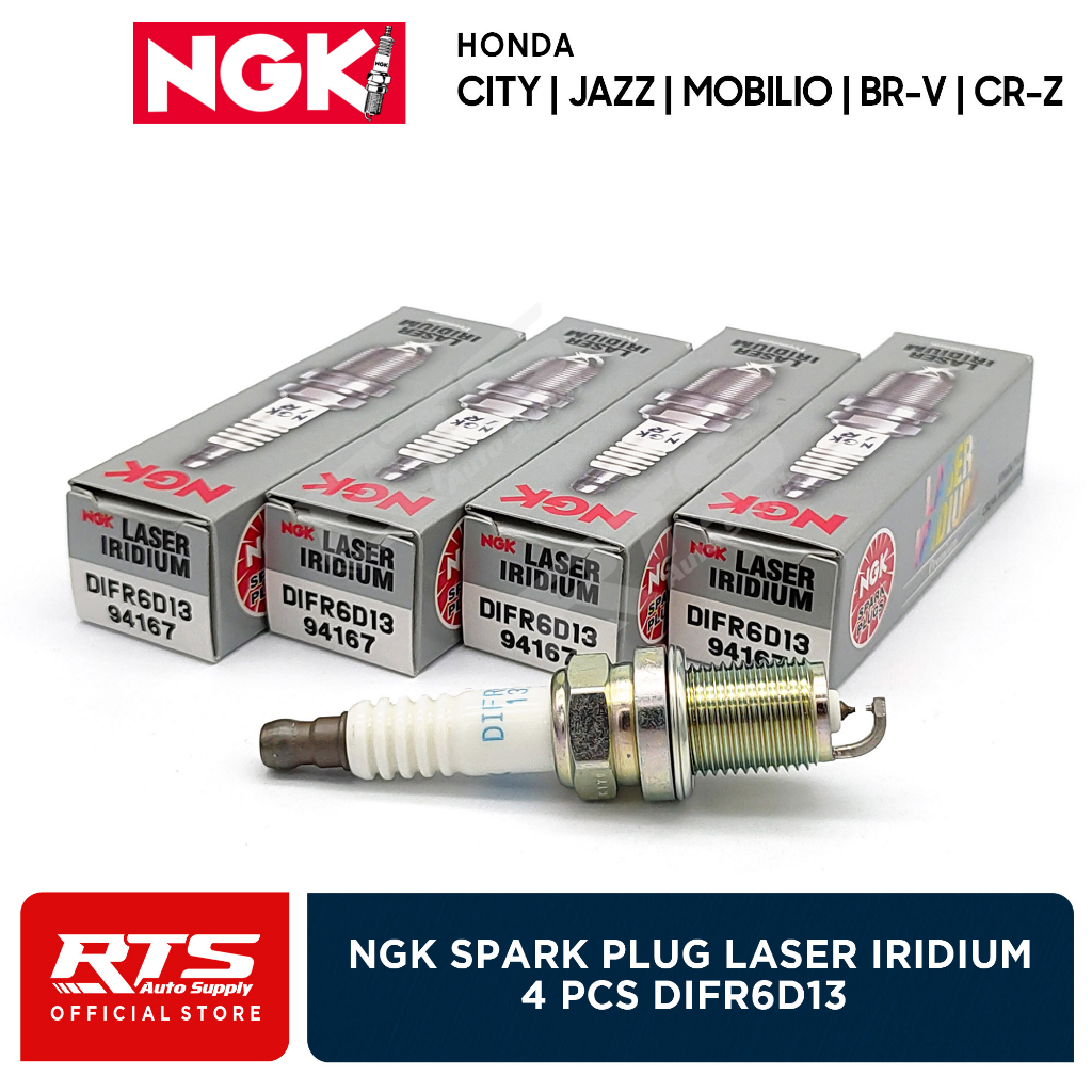 NGK Spark Plug Laser Iridium Honda City GM6 / Jazz / Mobilio / Honda BR ...