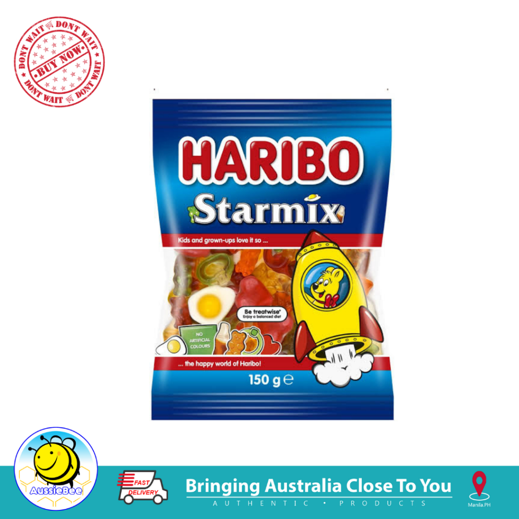 Haribo Starmix Gummies Bag 150g | Shopee Philippines