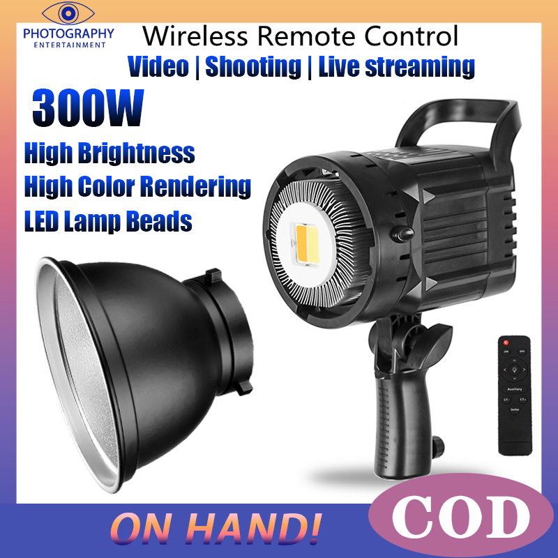 COD 300W Professional Studio FlashLight Strobe Studio light for ...