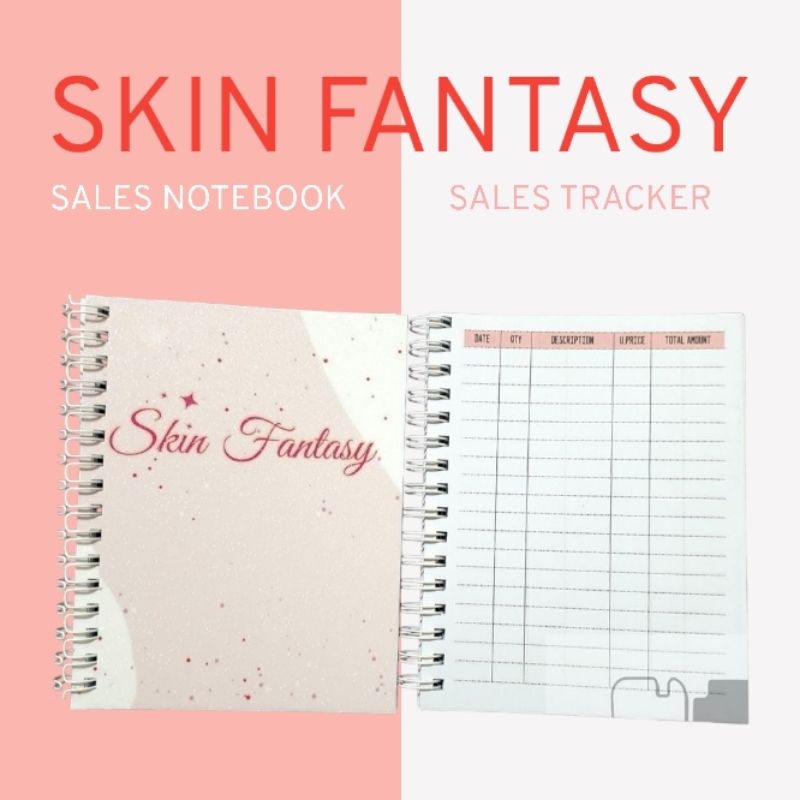 SKIN FANTASY Sales Notebook Logbook | Shopee Philippines