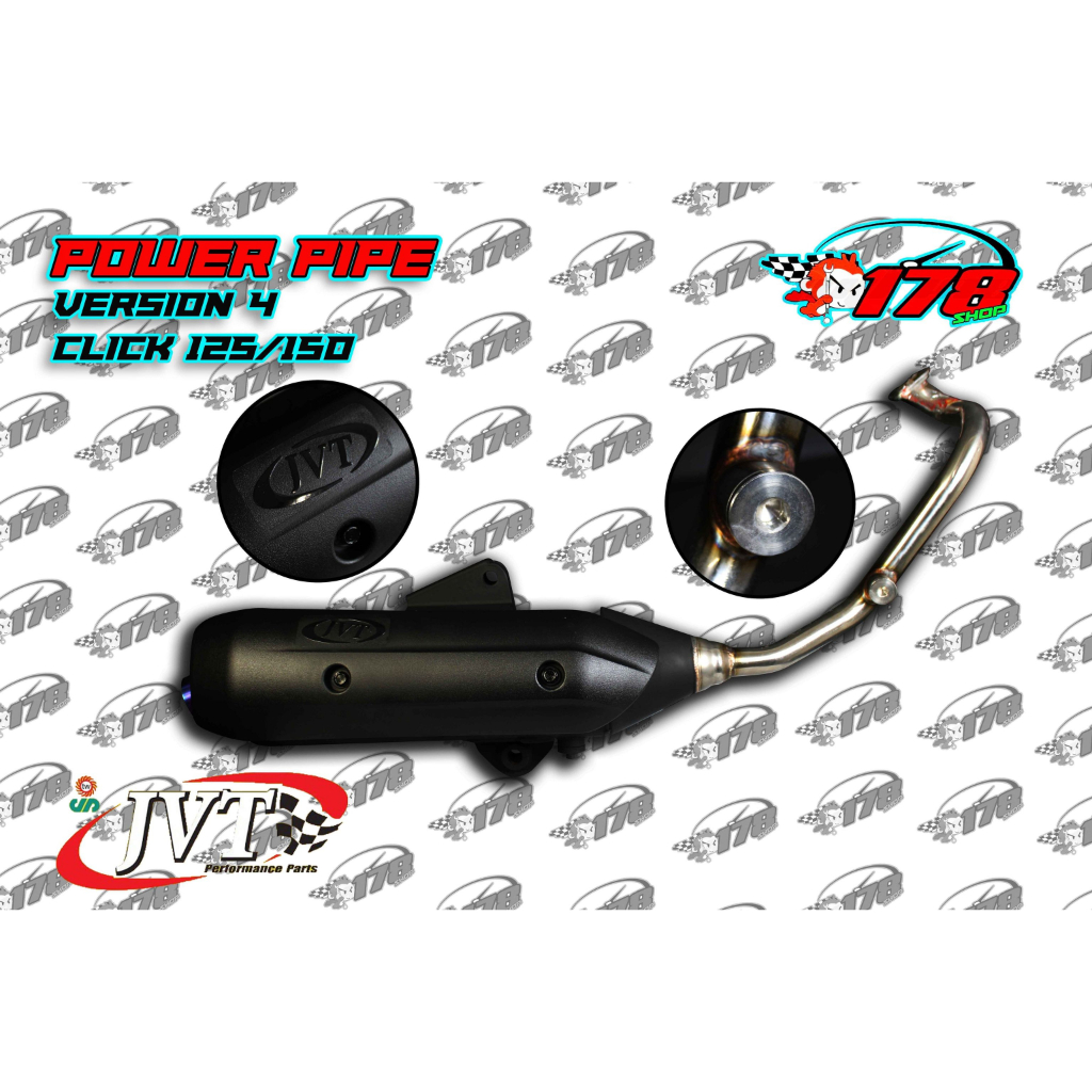 JVT power pipe version 3 click 125/150 | Shopee Philippines