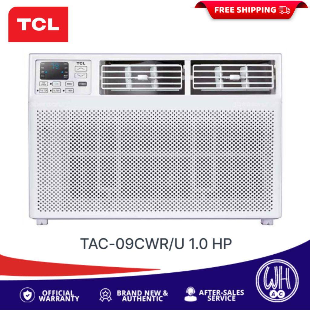 TCL 1.0HP Aircon Window Type with Remote - TAC-09CWR/U (R410A ...