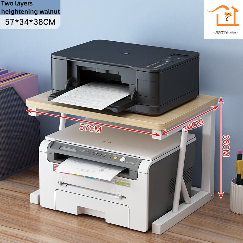 2/3 Layers Printer Rack Office Table Organizer Printer Organizer Book ...