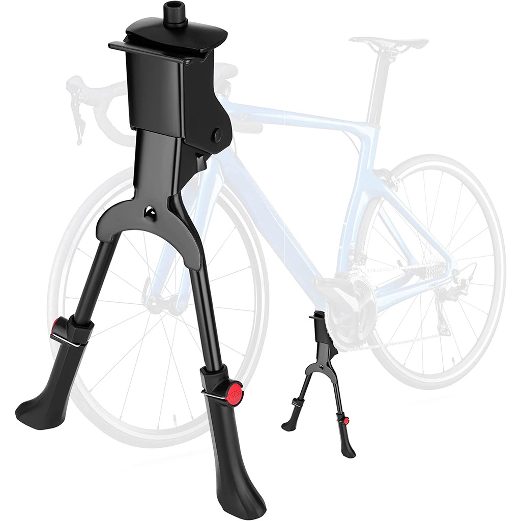 Bike Kickstand Dual stand Adjustable For 26-27inches Bicycle Kickstand ...