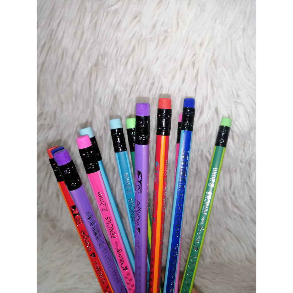 12pcs Triangular HB Pencils - The Best Triangular Pencils for a ...