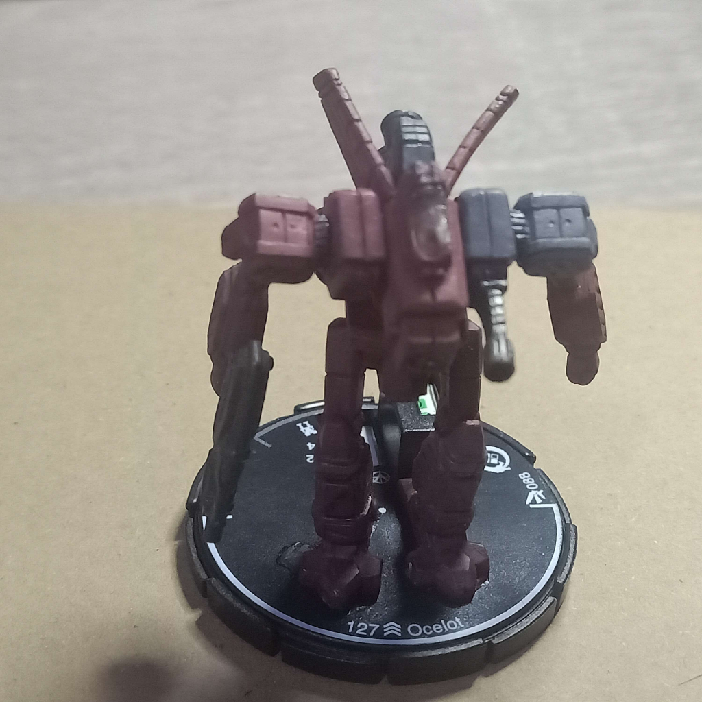 Mechwarrior Clix Wizkids figure from my BOX 2 - used mechs (figures ...