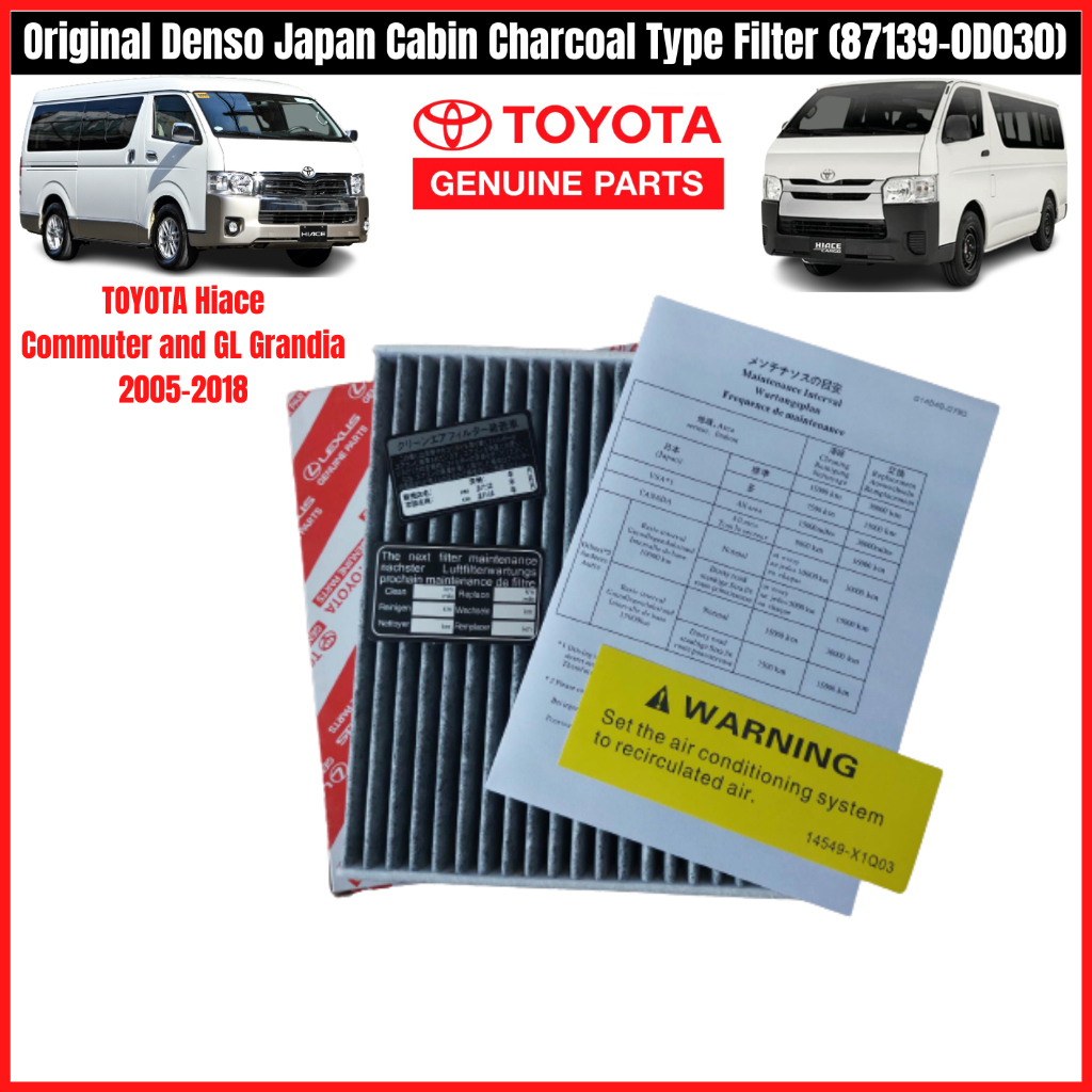 TOYOTA Hiace Commuter and GL Grandia 2005-2018 Denso Japan Cabin ...