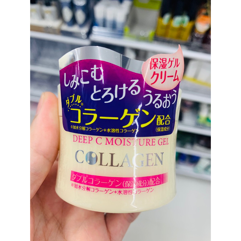 Daiso Japan Deep C Collagen & Hyaluronic Moisture Gel Cream 40g ...