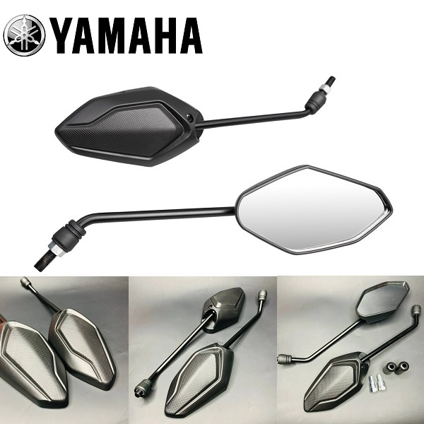 YAMAHA FINO MOTORCYCLE SIDE MIRROR LONG STEM STOCK TYPE / STOCK SIZE ...
