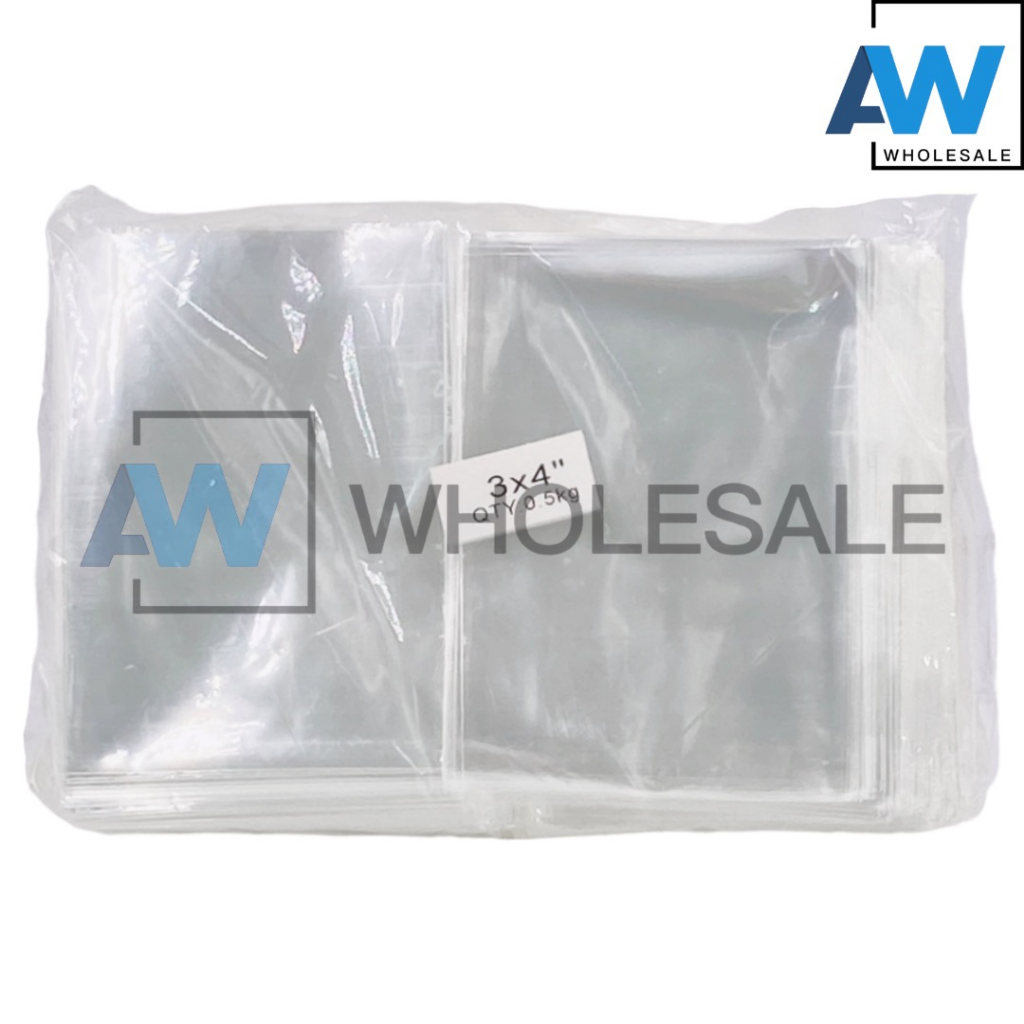 Clear Plastic OPP [0.5 kg] Oriented Polypropylene Plastic Without ...