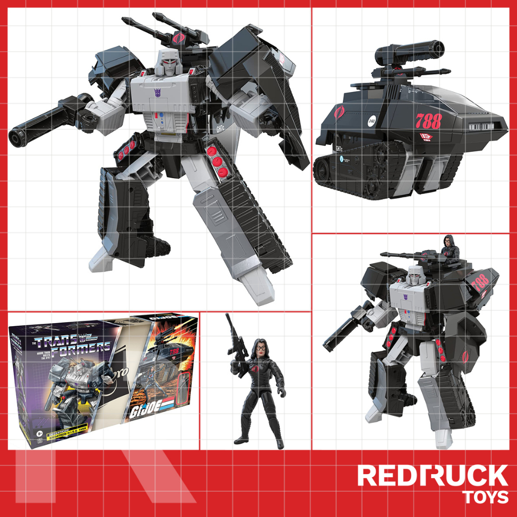 (In Stock) Transformers Collaborative G.I. Joe Mash-up Megatron H.I.S.S ...