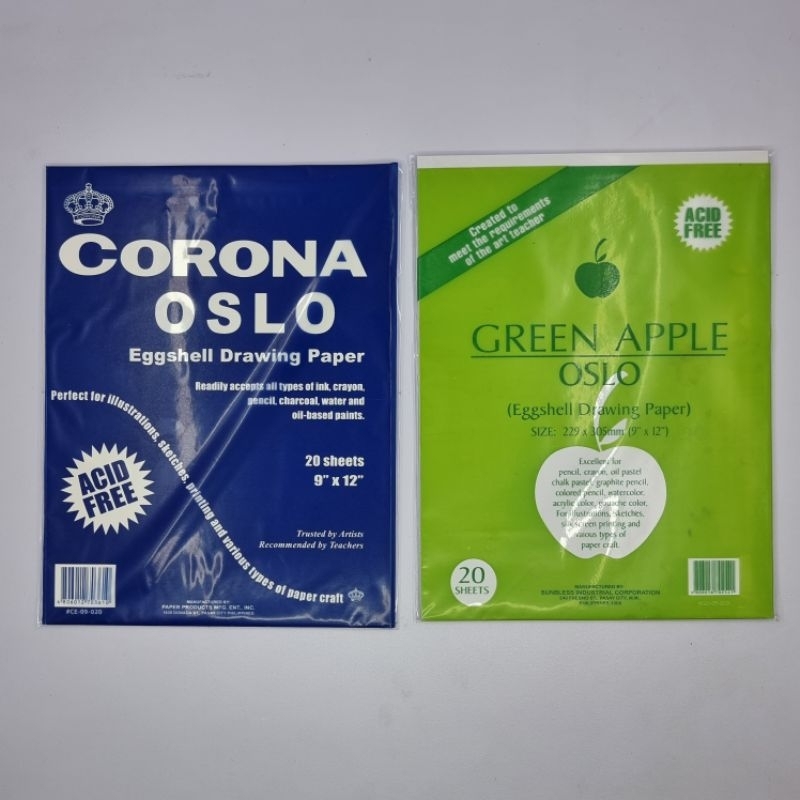 Corona / Green Apple Oslo Paper (20 Sheets) | Shopee Philippines