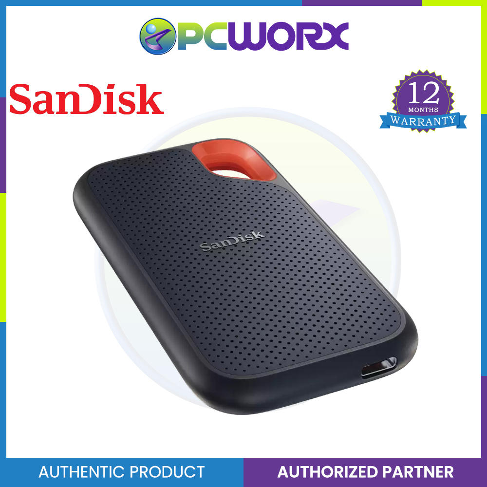 Sandisk SDSSDE61-500G-G25 500GB Extreme Portable USB 3.2 SSD | SanDisk ...