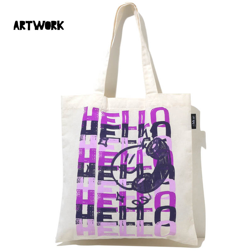 ARTWORK Hello (Tote Bag) | Shopee Philippines