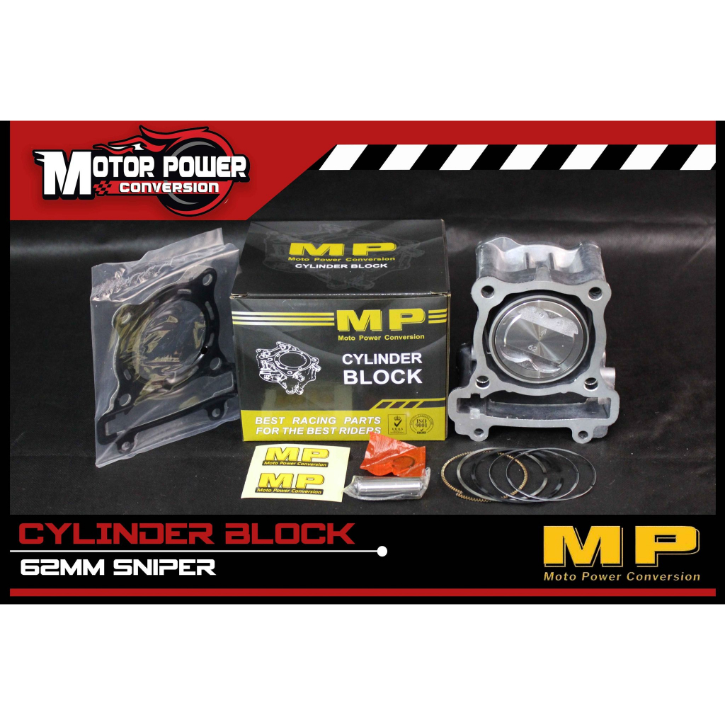 MP cylinder block yamaha sniper 135 sniper 150 62MM | Shopee Philippines