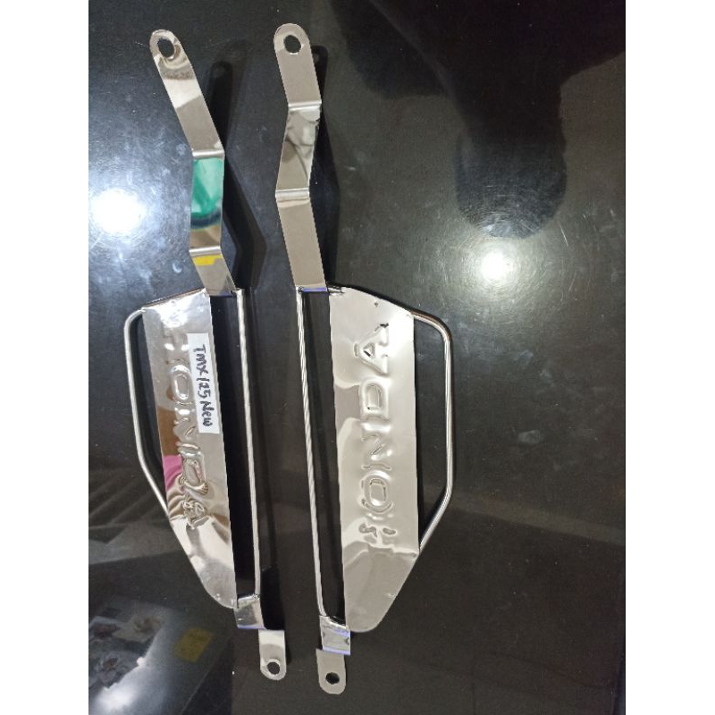 Stainless side cover lock for tmx 125. | Shopee Philippines