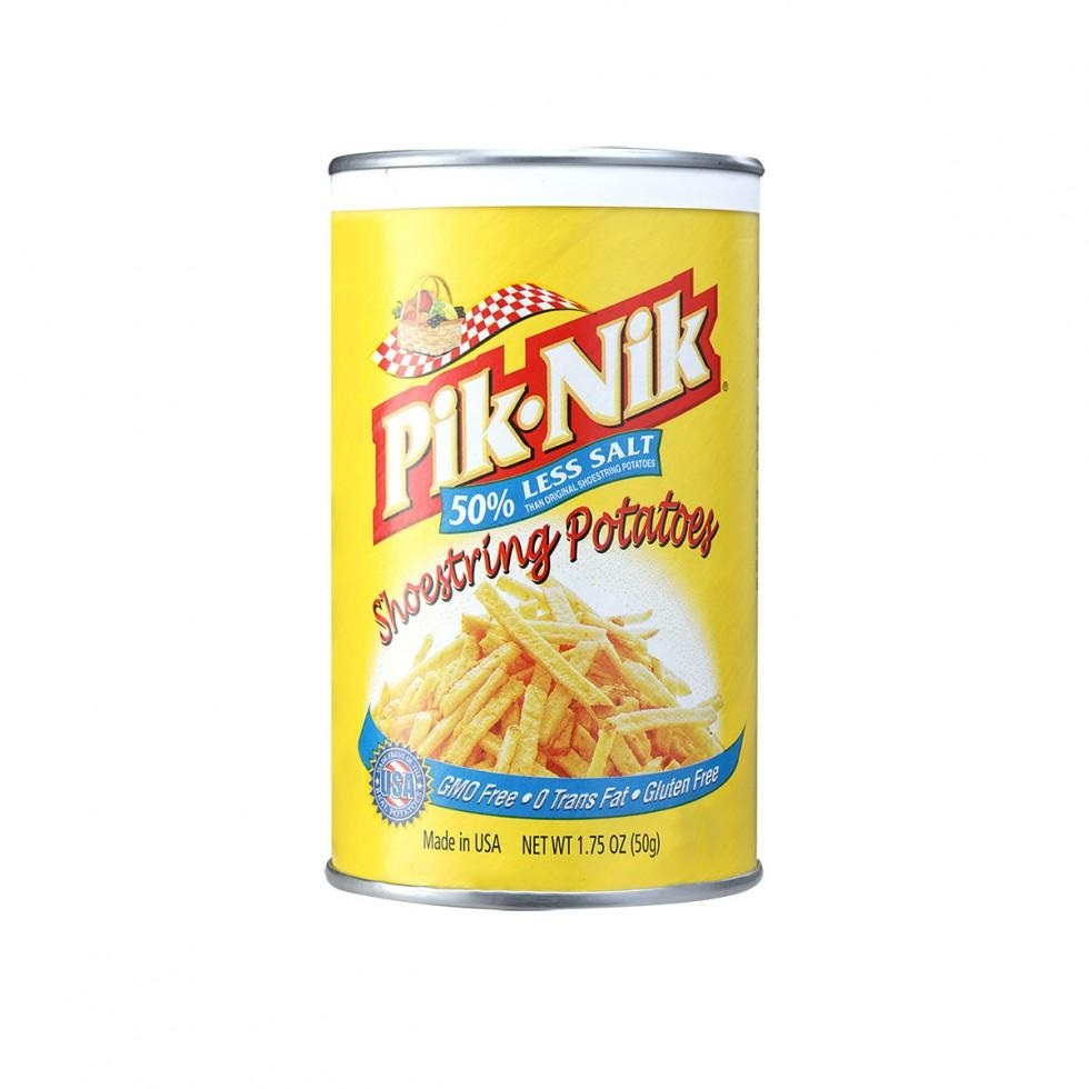 Piknik Shoestring Potatoes 50% Less Salt Original 1.75Oz | Shopee ...