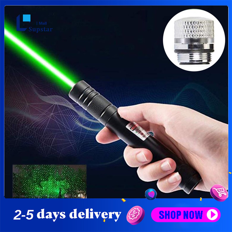 USB Rechargeable GREEN/RED LASER Pointers 532nm 10000m High Power Laser ...