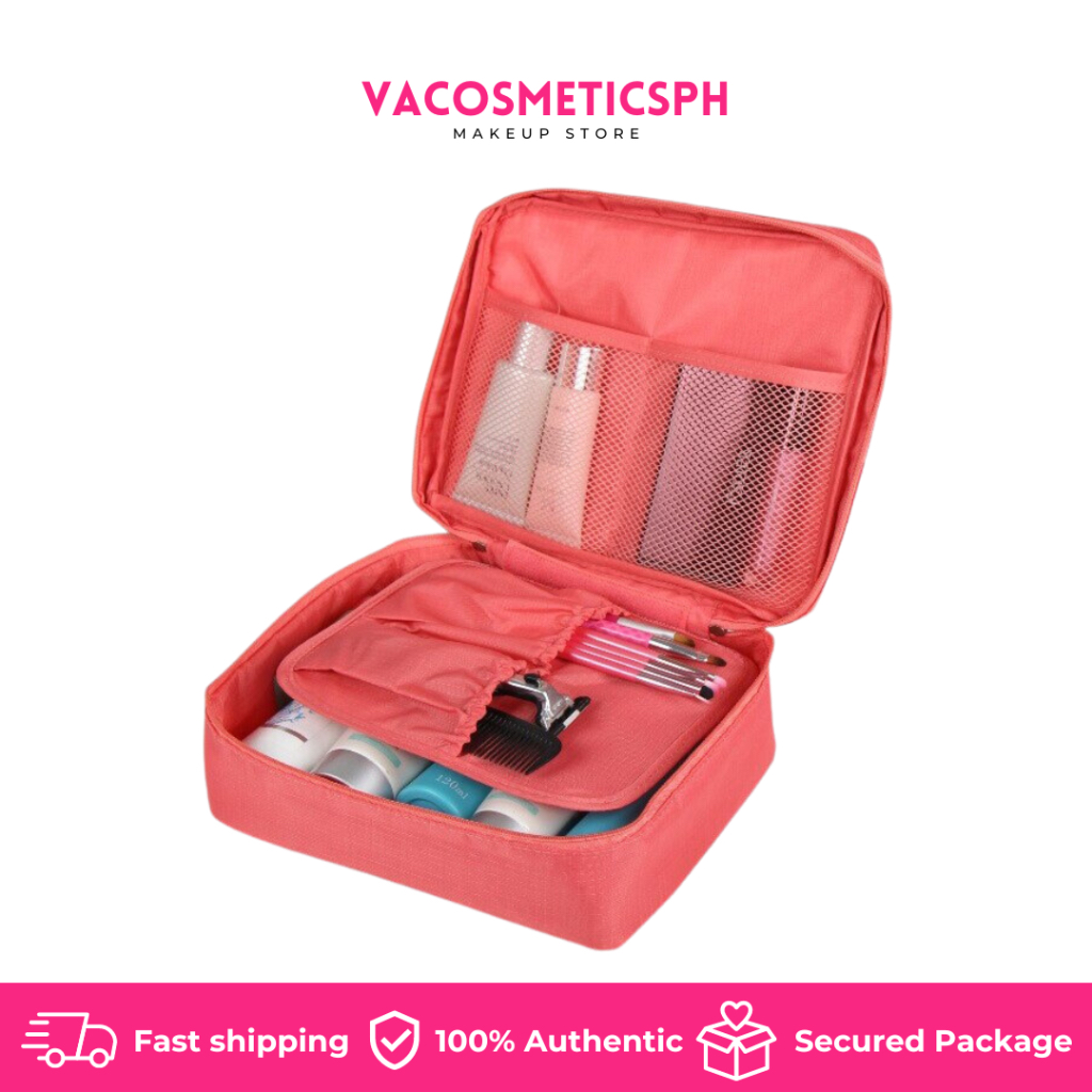 VA Portable Waterproof Travel Organizer Makeup Pouch | Shopee Philippines