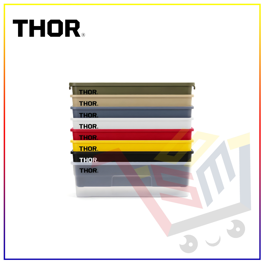 THOR® Mini Limo 2.5L Storage Box with Lid/Container Box/Stackable ...