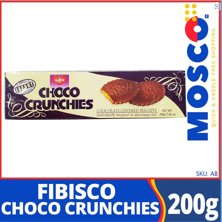 Fibisco Choco Crunchies 200g | Shopee Philippines