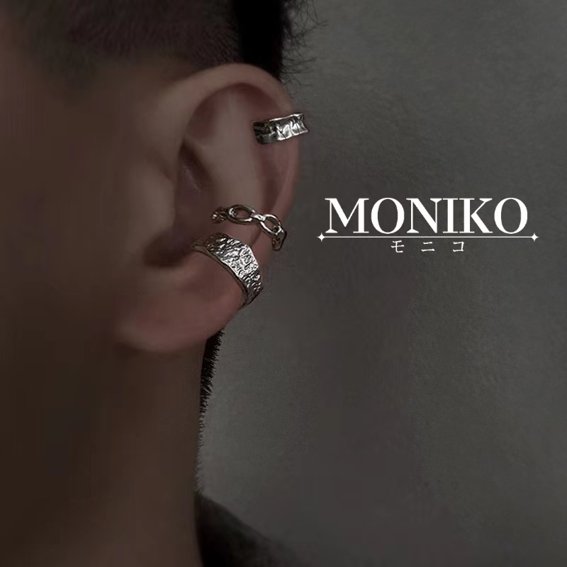 MONIKO Original design 3pc/set ear cuffs without piercing clip earring ...