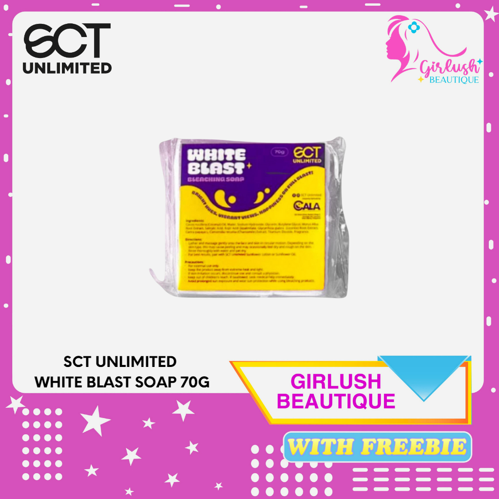 SCT Unlimited White Blast Soap 70g (Sold per pc) | Shopee Philippines
