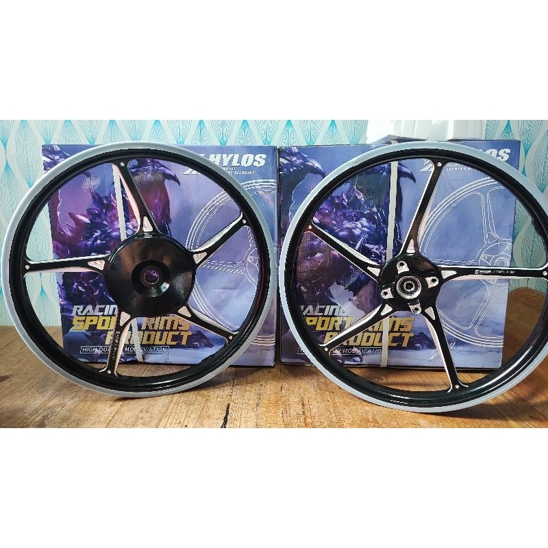 HYLOS QUALITY MAGS 17S 1.4F/1.6R FOR HONDA CLICK 125/150/160 V1/V2/V3 | Shopee Philippines