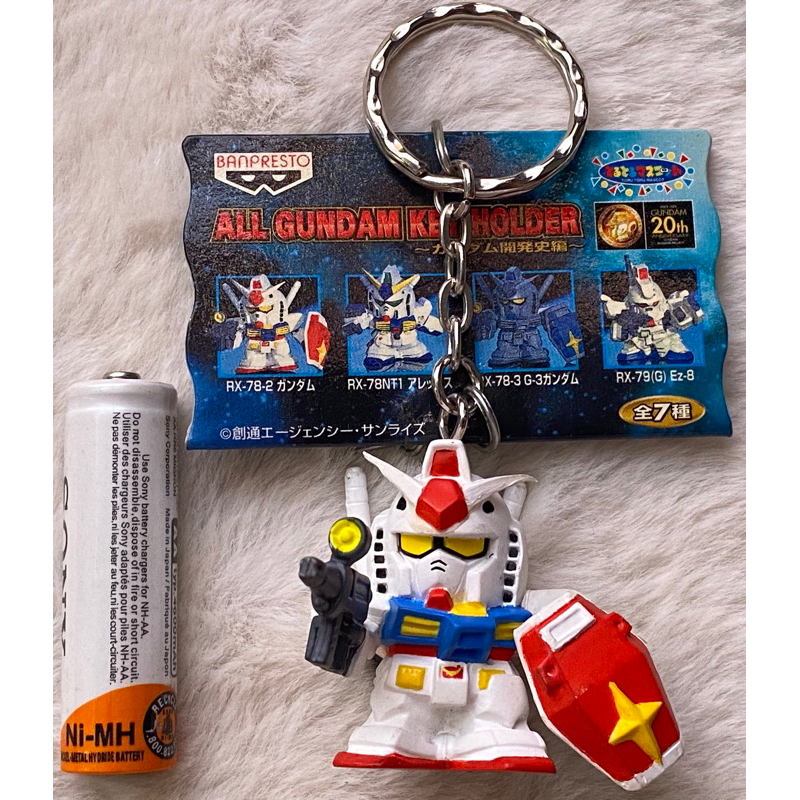 Official Banpresto Gundam Keychain Figure Keyholder | Shopee Philippines
