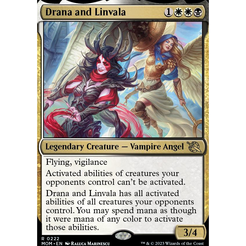 Drana and Linvala - MOM - Rare - MTG Cards | Shopee Philippines