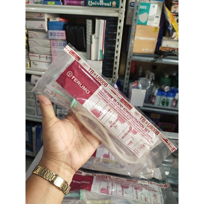 TERUMO BLOOD ADMINISTRATION SET 20ml | Shopee Philippines