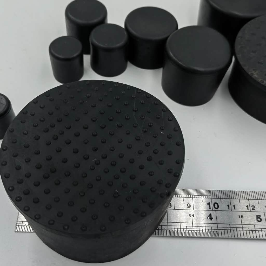 1PCS Heavy Duty Black Rubber Cover Footing Tube Insert Plastic rubber ...