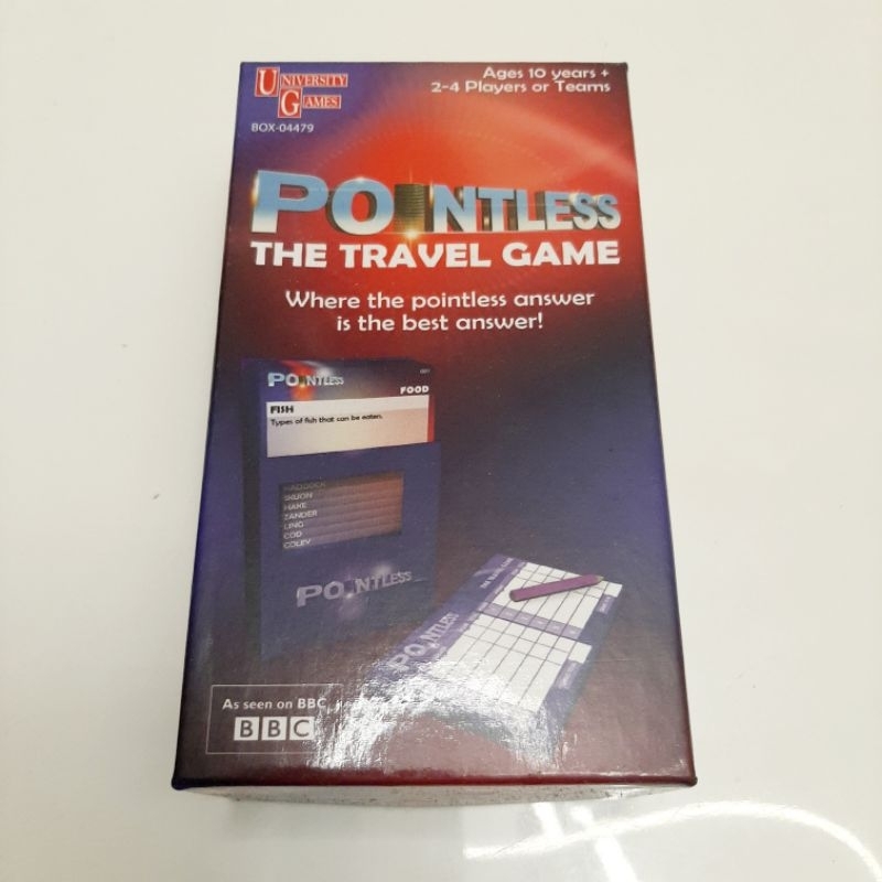 Pointless - The Travel Game (UK) | Shopee Philippines