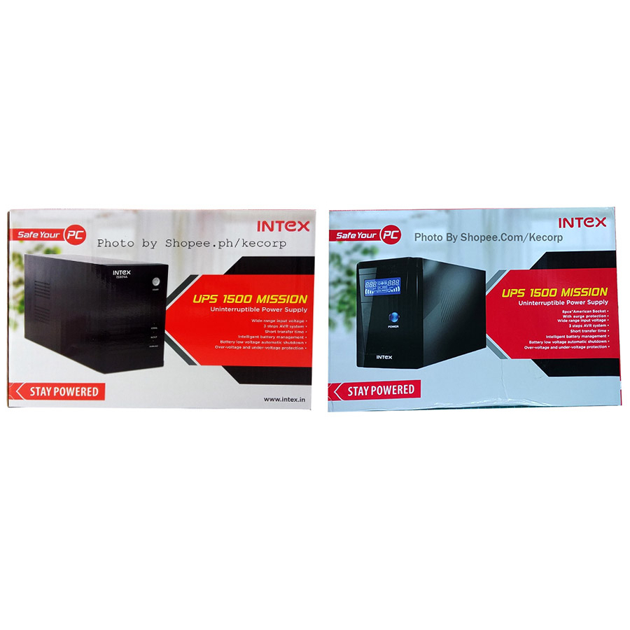 Intex UPS 1500VA Uninterruptible Power Supply _ALS2127 | Shopee Philippines Intex UPS 1500VA Uninterruptible Power Supply _ALS2127 | Shopee Philippines