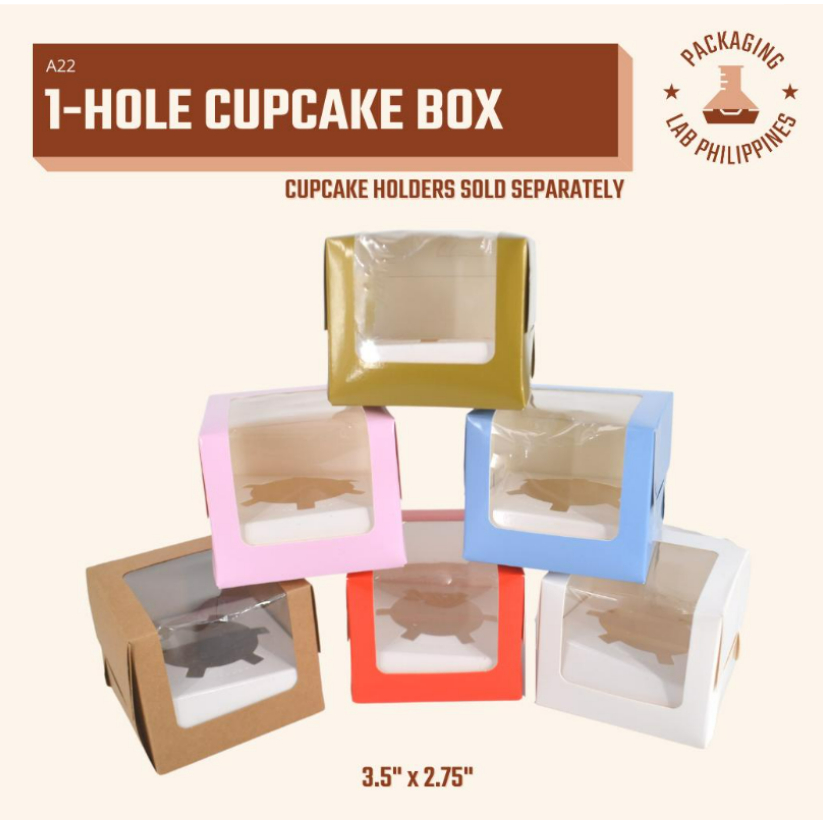 [20pcs] Single Cupcake Box | Shopee Philippines
