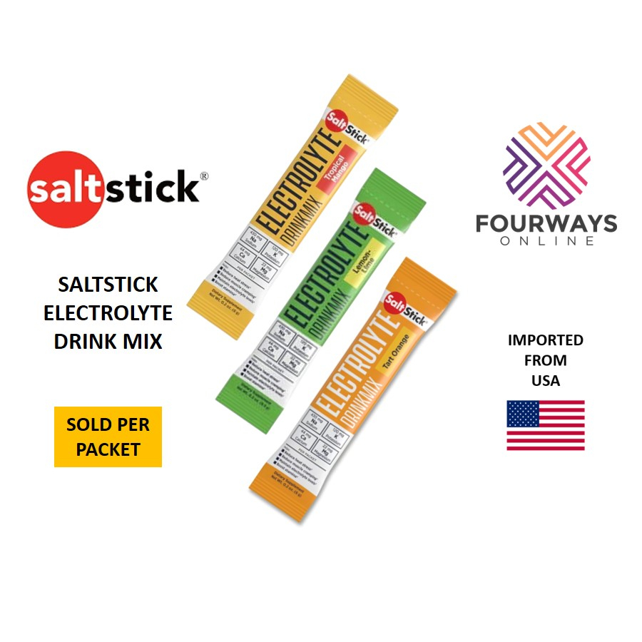 SaltStick Electrolyte Drink Mix (Sold Per Packet of 6.5g) | Shopee ...