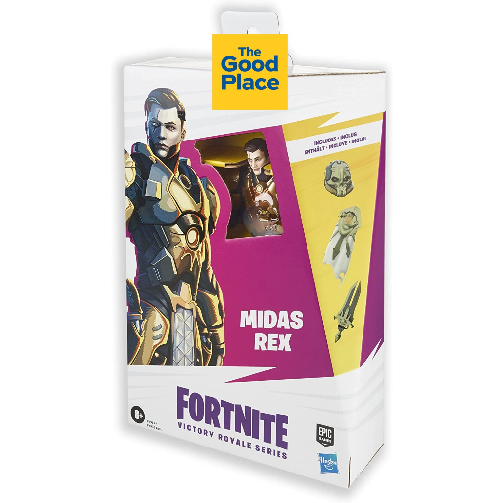 HASBRO Fortnite Victory Royale Series 6 inch Midas Rex Figure | Shopee ...