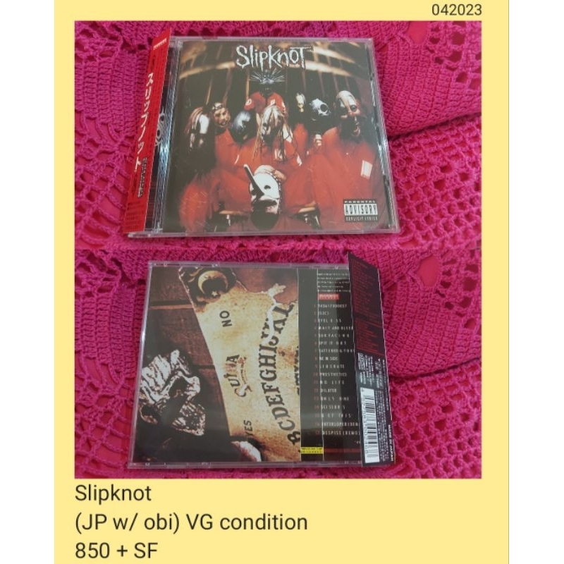 (unsealed) Slipknot Slipknot Iowa CD | Shopee Philippines