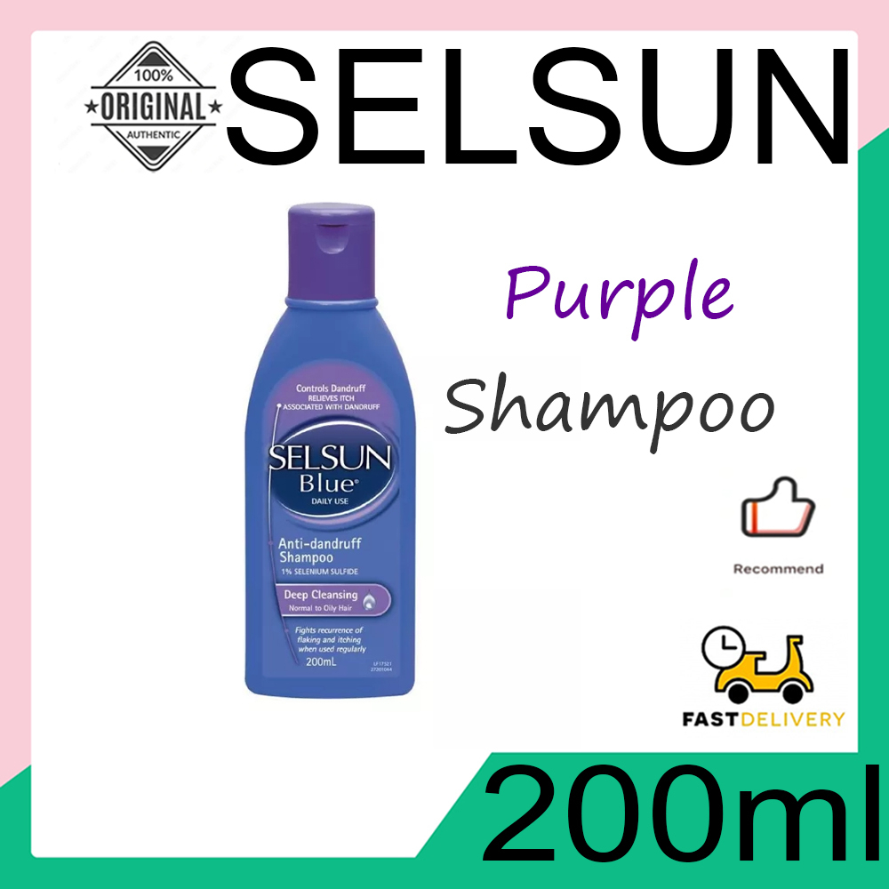 Australia Selsun Purple Amino Acid Shampoo Treatment Clean Soft Hair ...