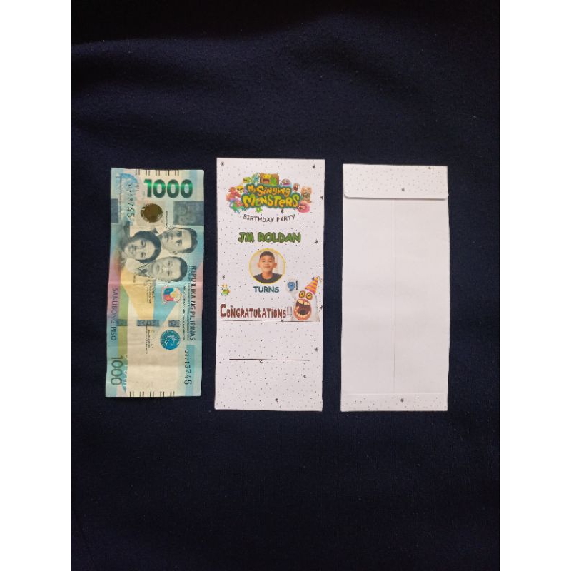 20pcs Winner / Congrats / Cash Prize Party Envelope (Edit Details Only ...