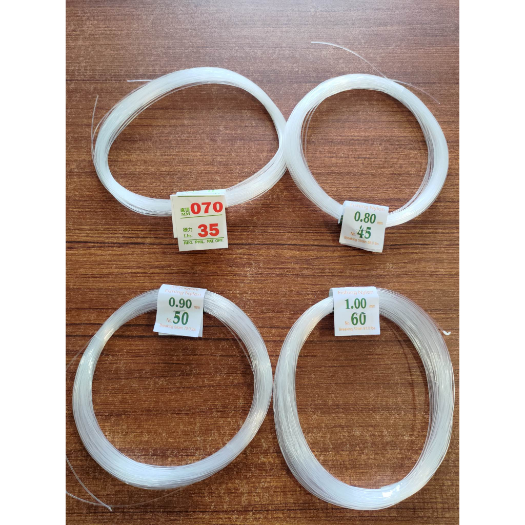 NYLON / TANSI FOR PALITADA | 070 080 090 100MM | 37M (1ROLL) | Shopee ...