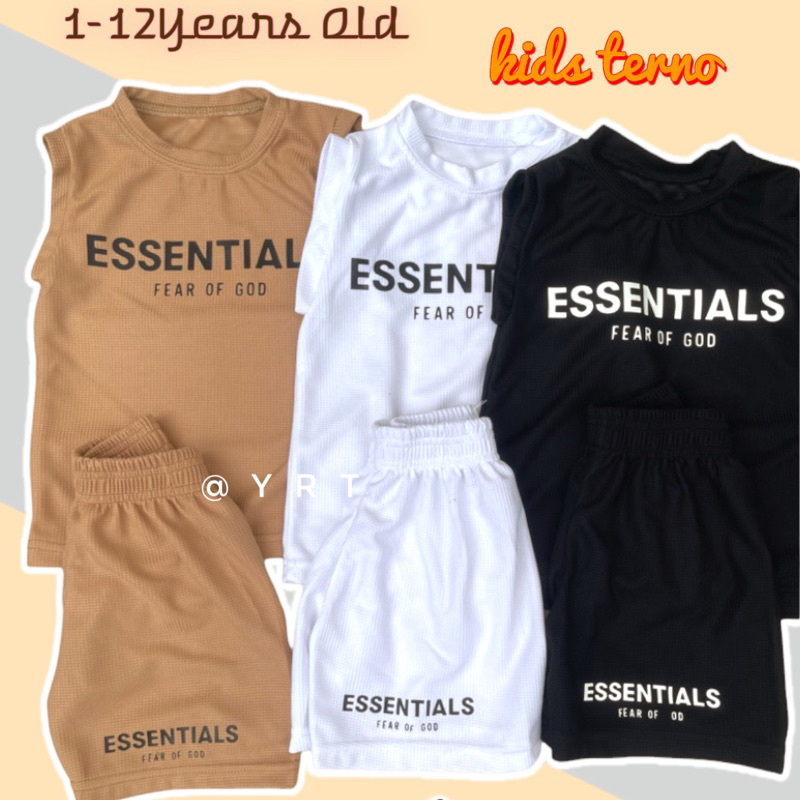 SANDO SHORT TERNO FOR KID UNISEX COTTON NEW TERNO ESSENTIALS 2023 1-12 ...