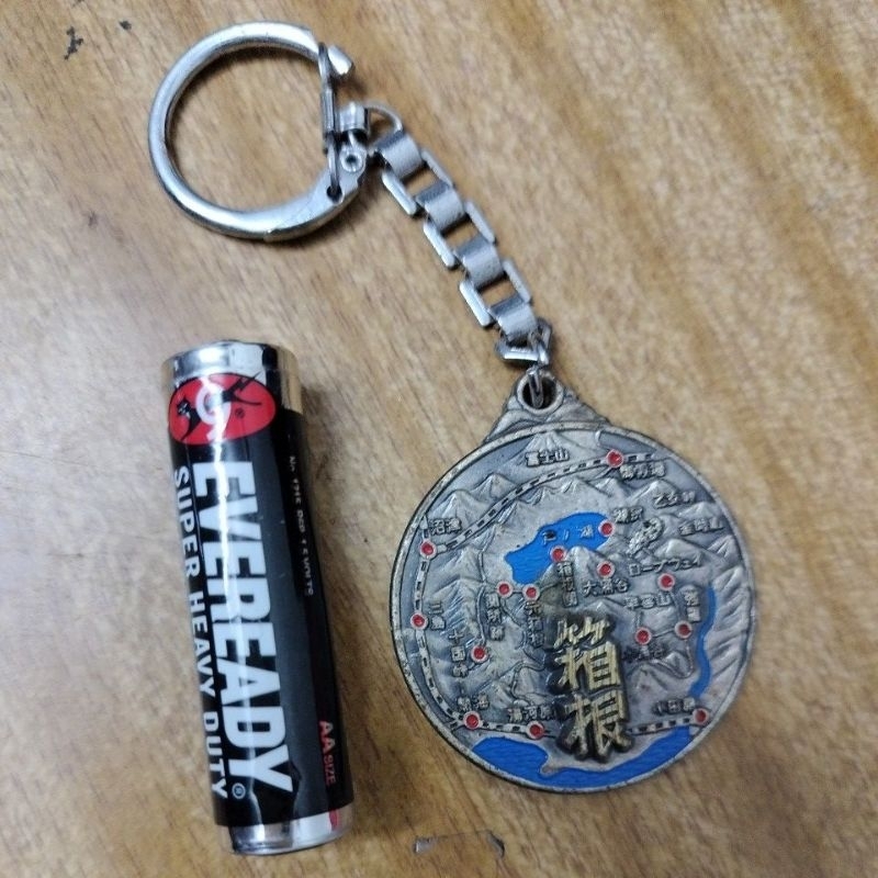 Vintage Japanese Brass and Metal, Rubber, Acrylic Collectible Keychains ...