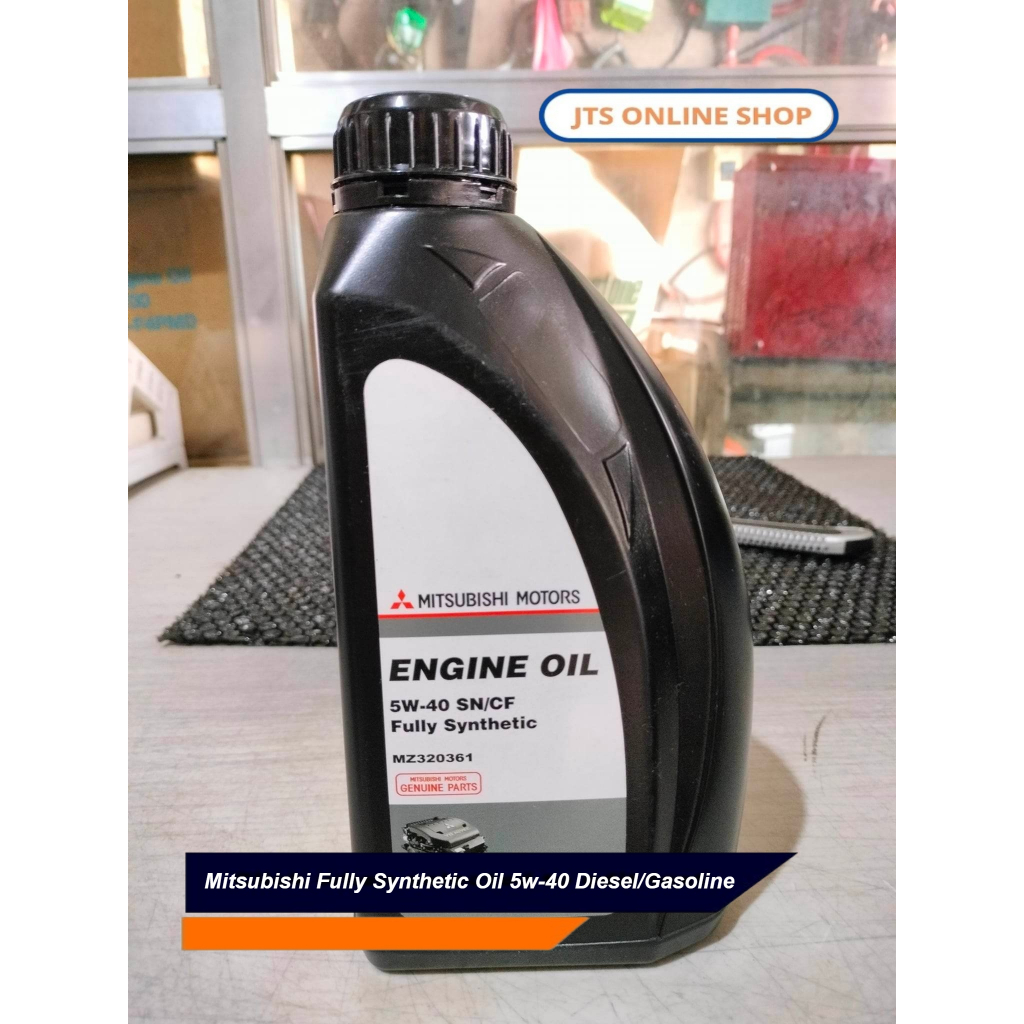 Mitsubishi Fully Synthetic Oil 5w-40 Diesel/Gasoline LITER | Shopee ...
