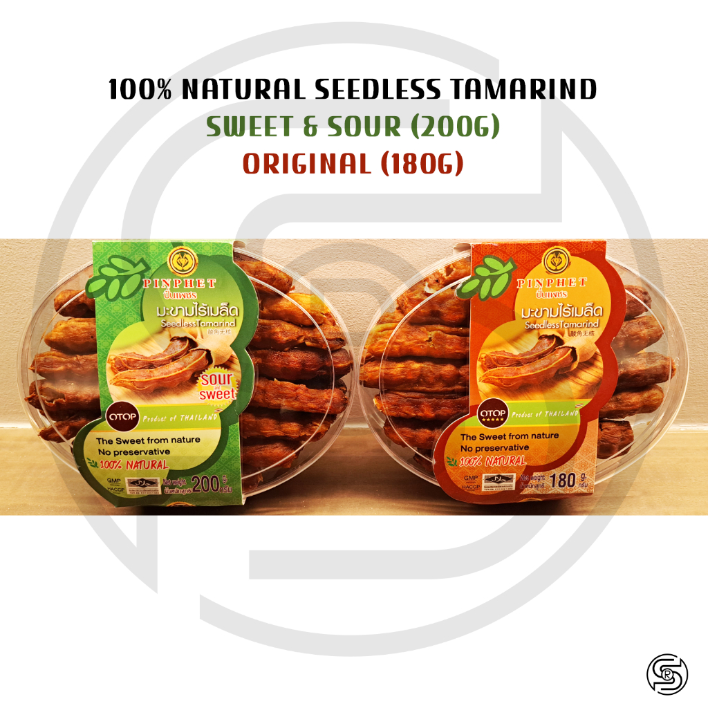 150g 180g 280g seedless tamarind sweet and sour OR original PRODUCT OF THAILAND SAMPALOK ...
