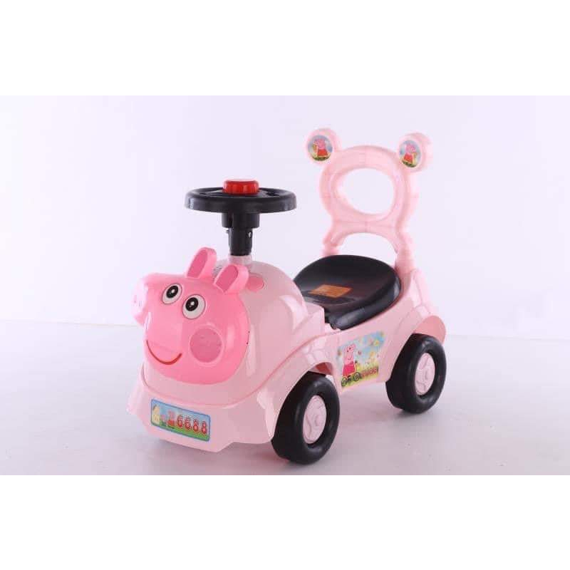 New PEPPA PIG Car with Light and Sound car Ride Ons | Shopee Philippines