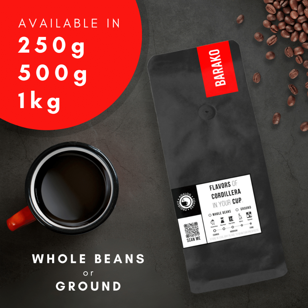 Barako - 250g 500g 1kg Pouch - Whole Beans / Ground - Analog Coffee ...