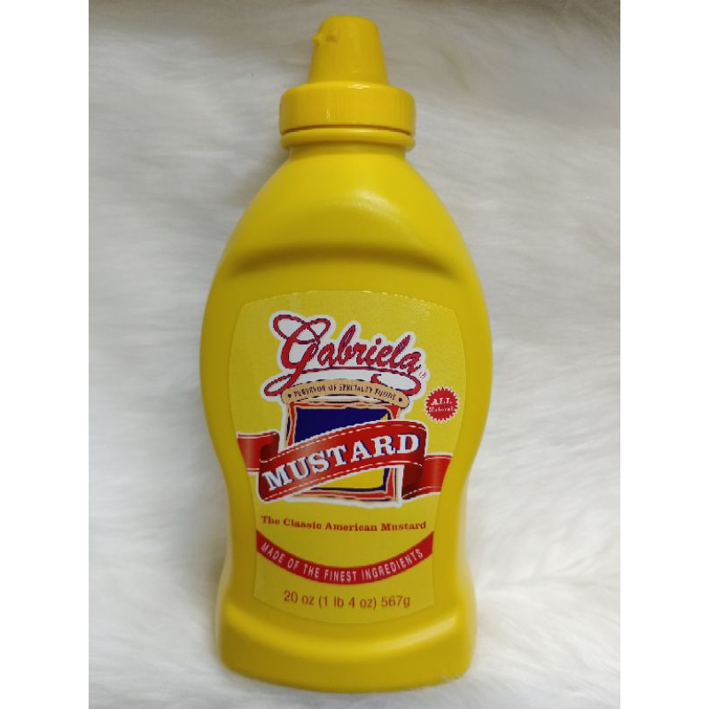 Mustard sauce american mustard 567ml | Shopee Philippines