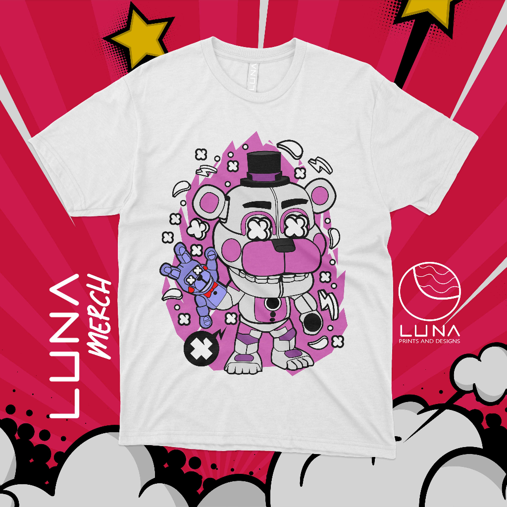 Freddy Fazbear, Funtime Freddy, Nightmare Foxy, Twisted Bonnie, Chica ...