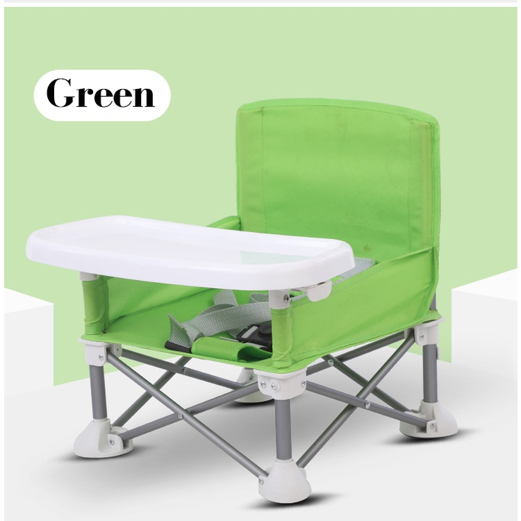 Portable Baby Booster Seat Foldable Travel High Chair Toddler Feeding ...